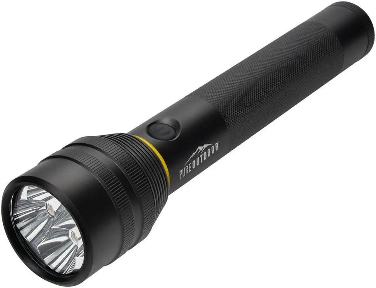 Monoprice 10-inch Tactical Aluminum LED Flashlight, 1800 Lumens, IP4 ...