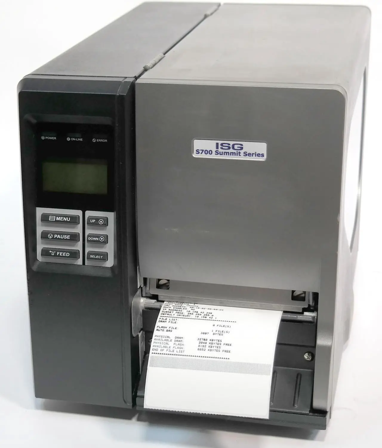 Used - Good: ISG Summit Series S700 AMT Datasouth Fastmark M7 Plus T ...