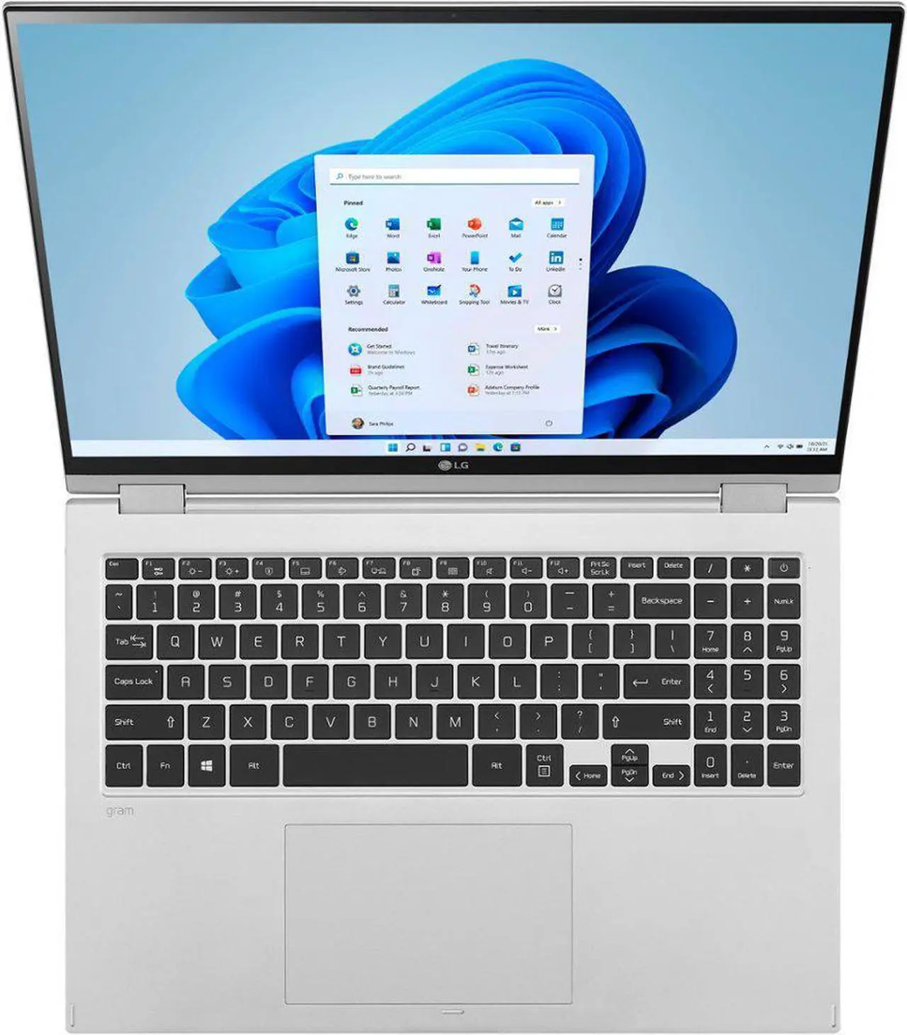 LG - gram 2-in-1 16” WQXGA Laptop – Intel Evo Platform Core i7 – 16GB ...