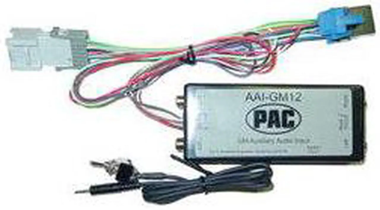 PAC AAIGM12 Auxiliary Audio Input Interface, For Select GM Trucks ...