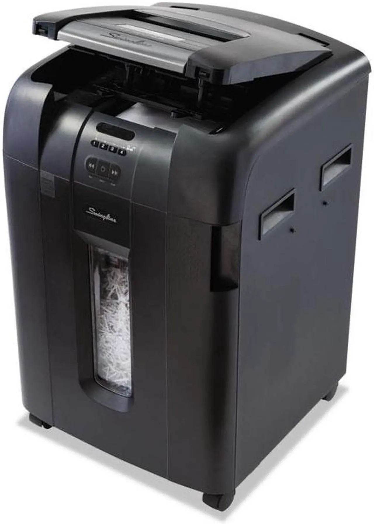 SWINGLINE Stack-and-Shred 500XL Auto Feed Super Cross-Cut Shredder ...