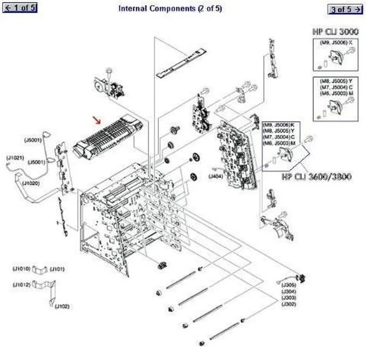 HP RM1-2763-020CN FUSING ASSEMBLY,110V - Newegg.com