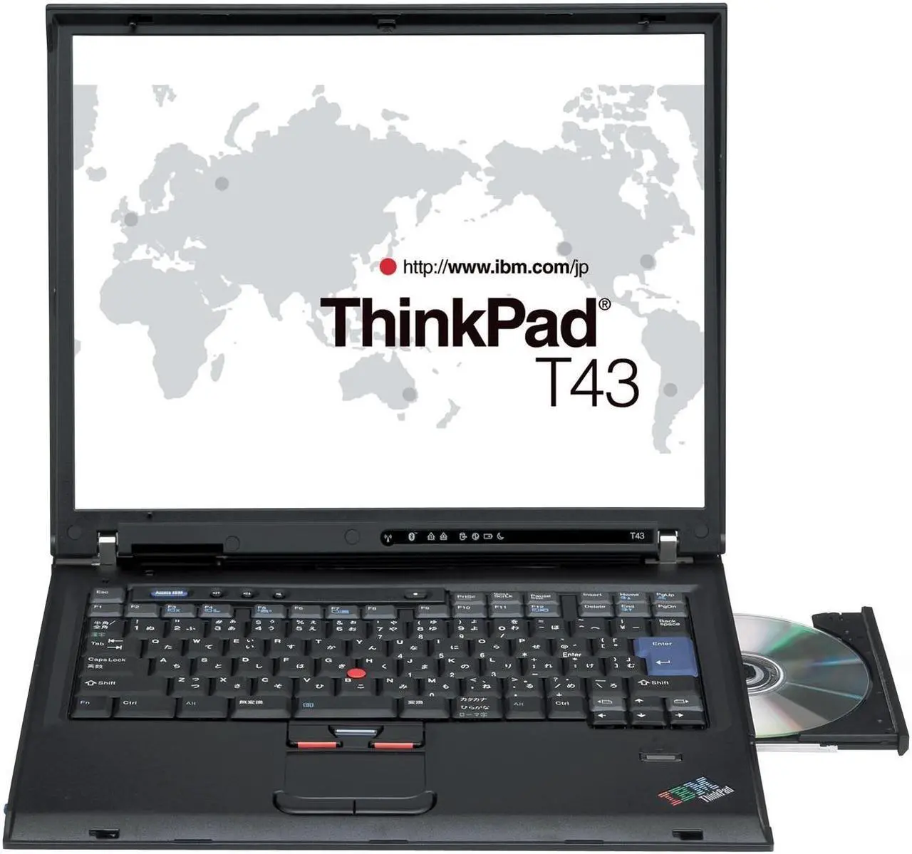 ThinkPad Laptop Intel Pentium M 750 512MB Memory 60GB HDD ATI Mobility ...