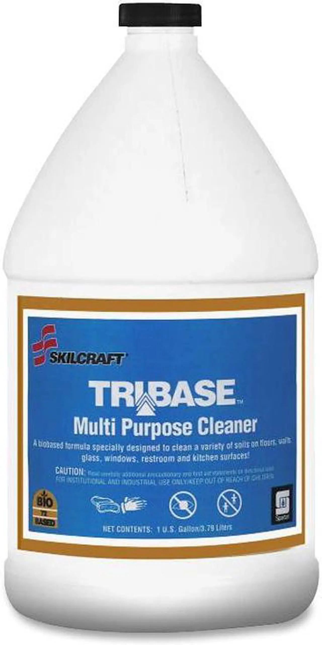 SKILCRAFT Translucent Spartan TriBase Multipurpose Cleaner - Newegg.com