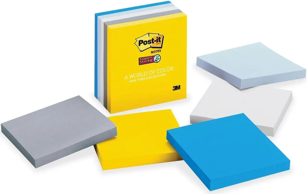 Post-it New York Collection Super Sticky Notes - Newegg.com