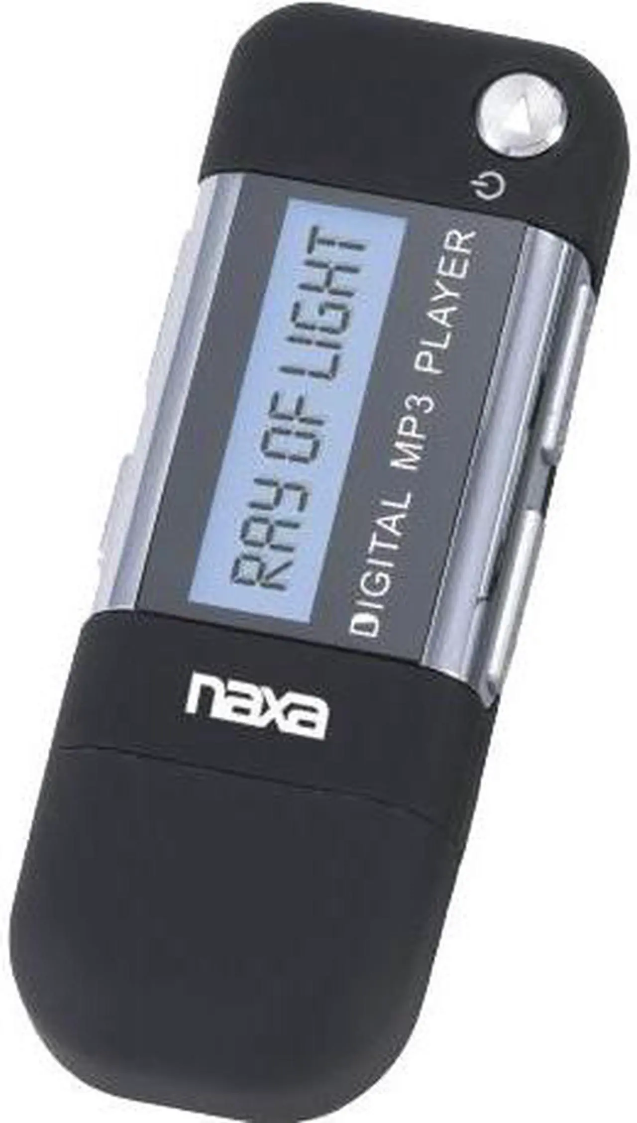 Naxa MP3 PLayer 4GB Built in Flash Memory LCD Display Black - NM145BK ...