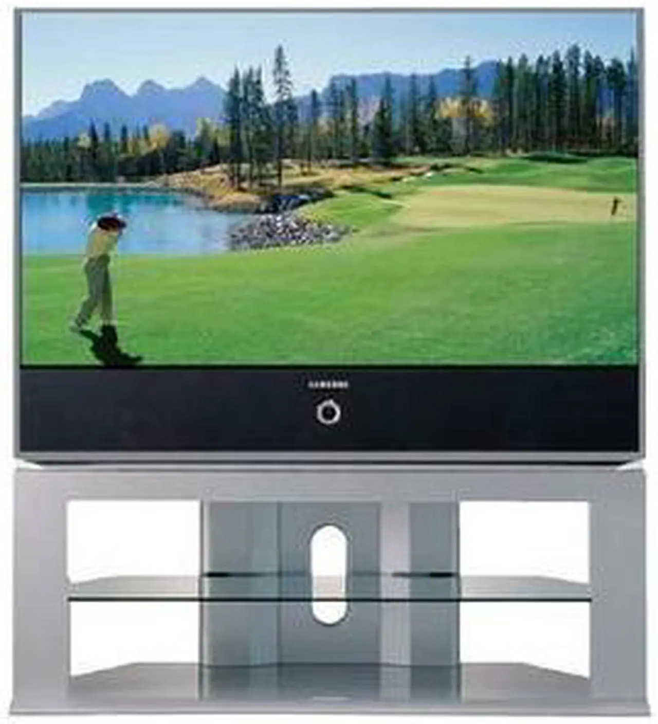 SAMSUNG HL-R5677W 56" DLP Technology 56" Widescreen HDTV with Digital ...