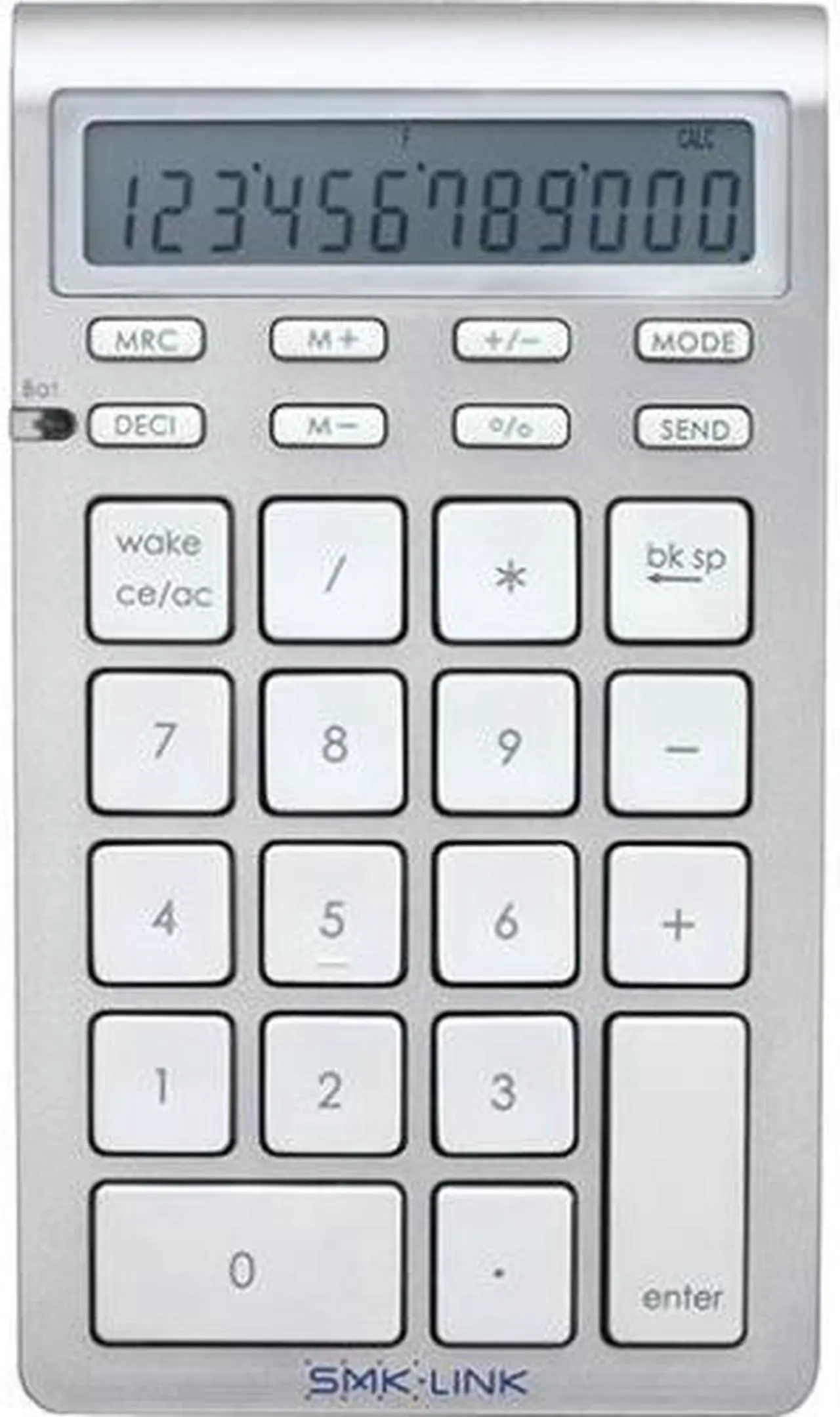 SMK-Link Bluetooth Calculator Keypad , White - Newegg.com