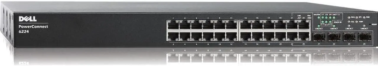 Dell-IMSourcing PowerConnect 6224 Layer 3 Switch - Newegg.com
