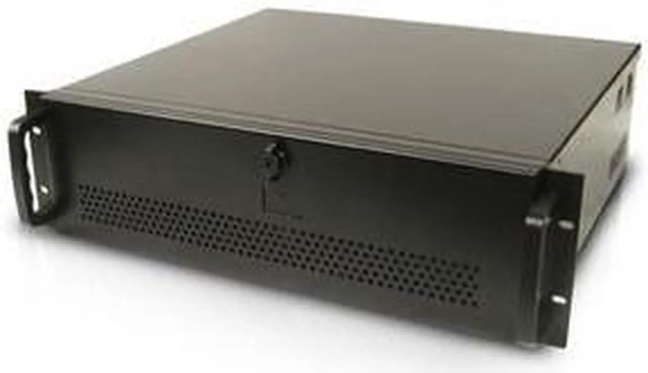 iStarUSA E-30ATX/1U350 Black 3U Rackmount Military Server Chassis - Newegg.com