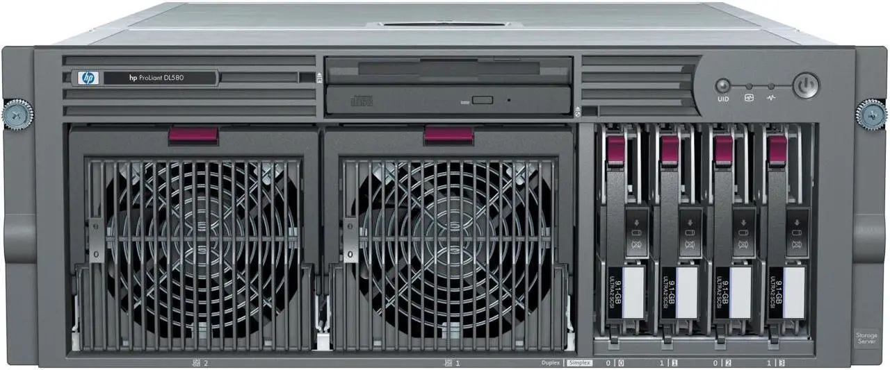 HP ProLiant DL580 G2 4U Rack Server - 1 x Intel Xeon MP 1.50 GHz ...