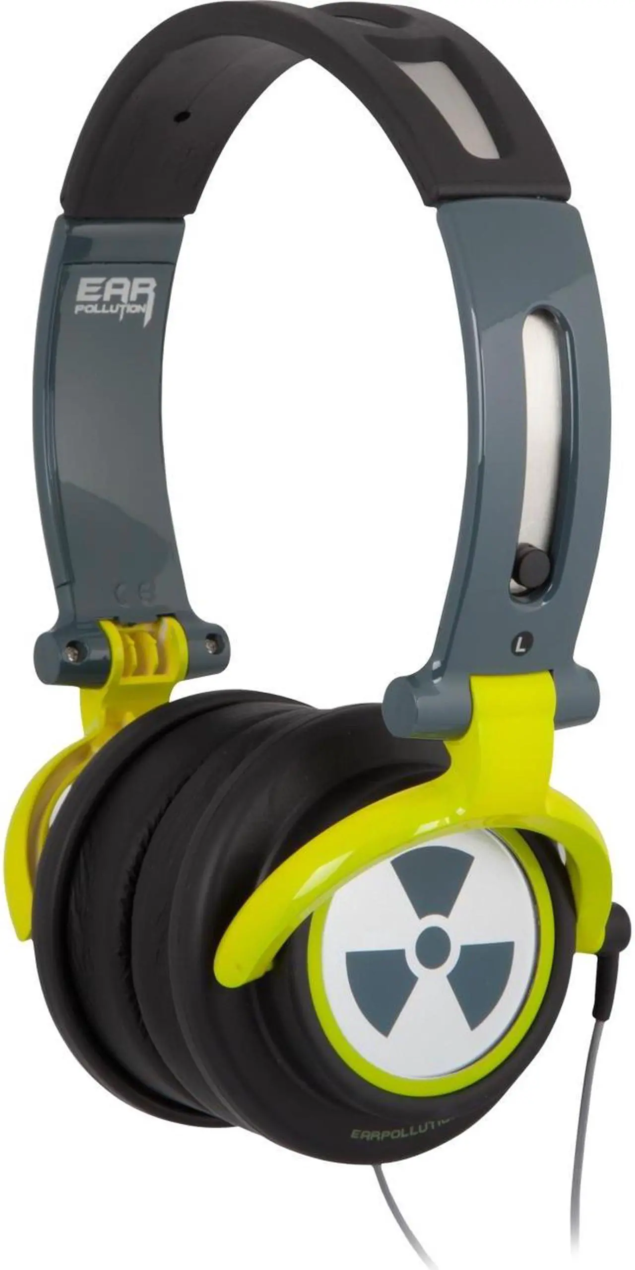 Ifrogz EarPollution CS40 EP-CS40-GRN/GRY Circumaural Headphone (Green ...