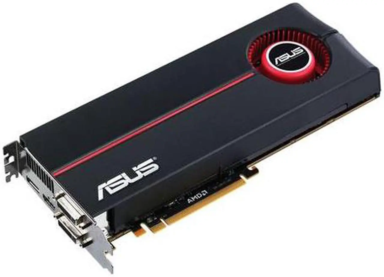 Asus EAH5870/2DIS/1GD5 Radeon 5870 Graphic Card - 850 MHz Core - 1 GB GDDR5 - PCI Express 2.1 ...