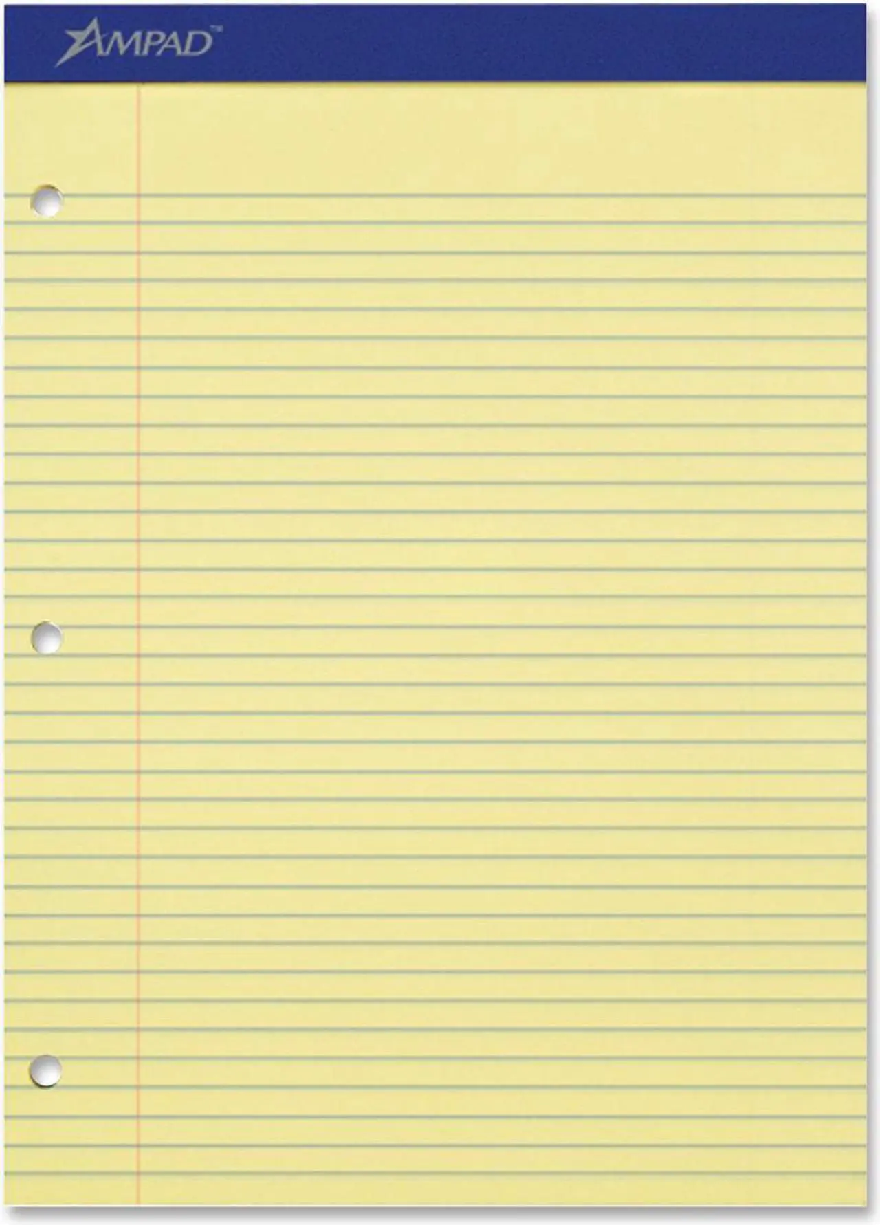 Ampad Double Sheet College-ruled Writing Pad - Newegg.com