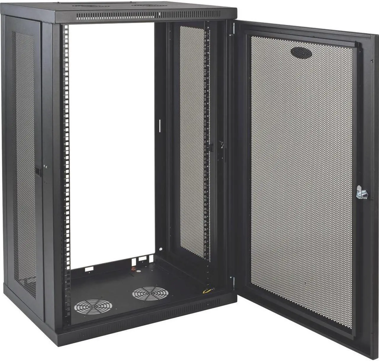 Tripp Lite 21U Low-Profile Switch-Depth Wall-Mount Rack Enclosure ...