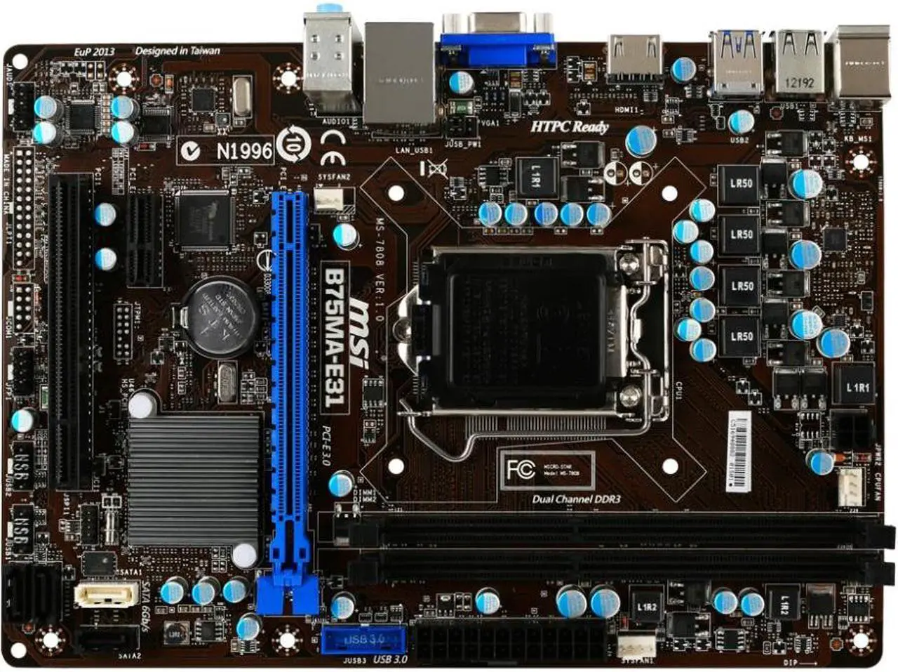 Used - Good: MSI B75MA-E31 Intel Motherboard - Newegg.com