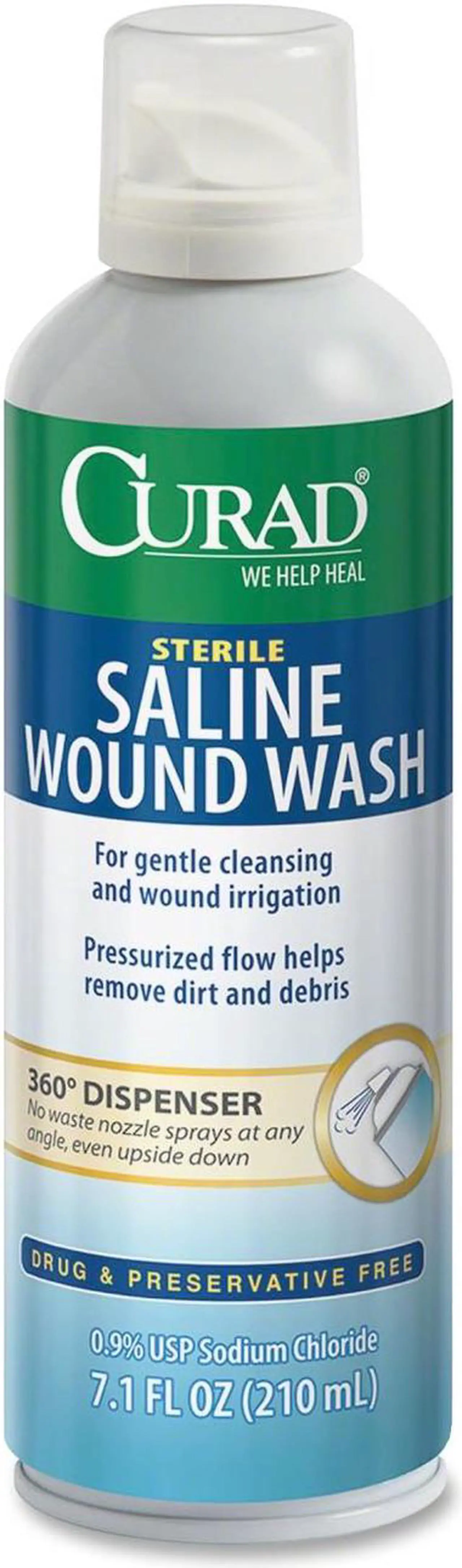 Curad Sterile Saline Wound Wash - Newegg.com