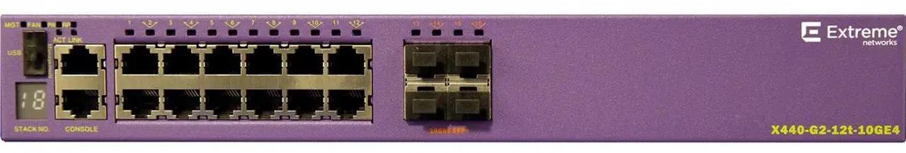 Extreme Networks X440-G2-12t-10GE4 Ethernet Switch - Newegg.com