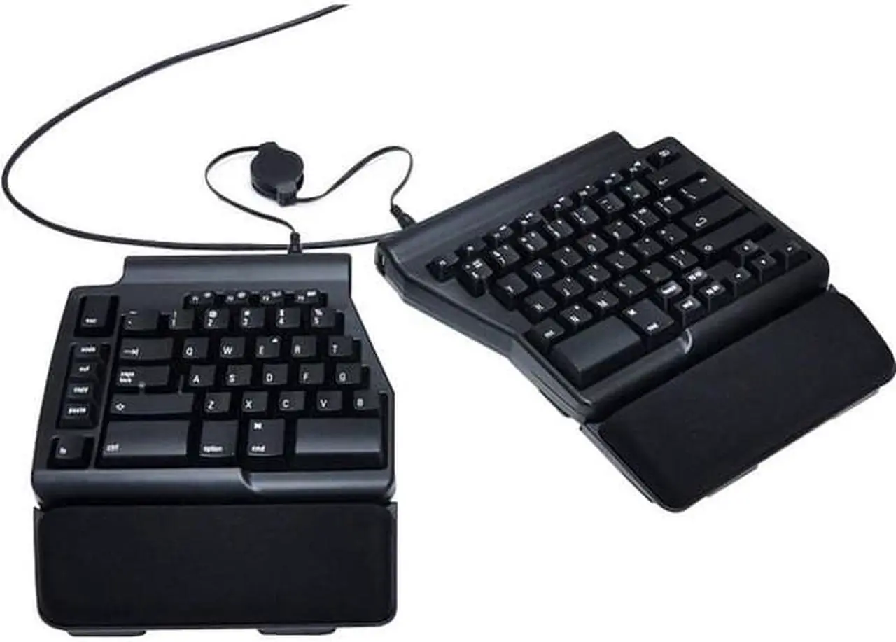 Matias Ergo Pro Quiet-Click Mechanical Switch Keyboard for PC - Newegg.com