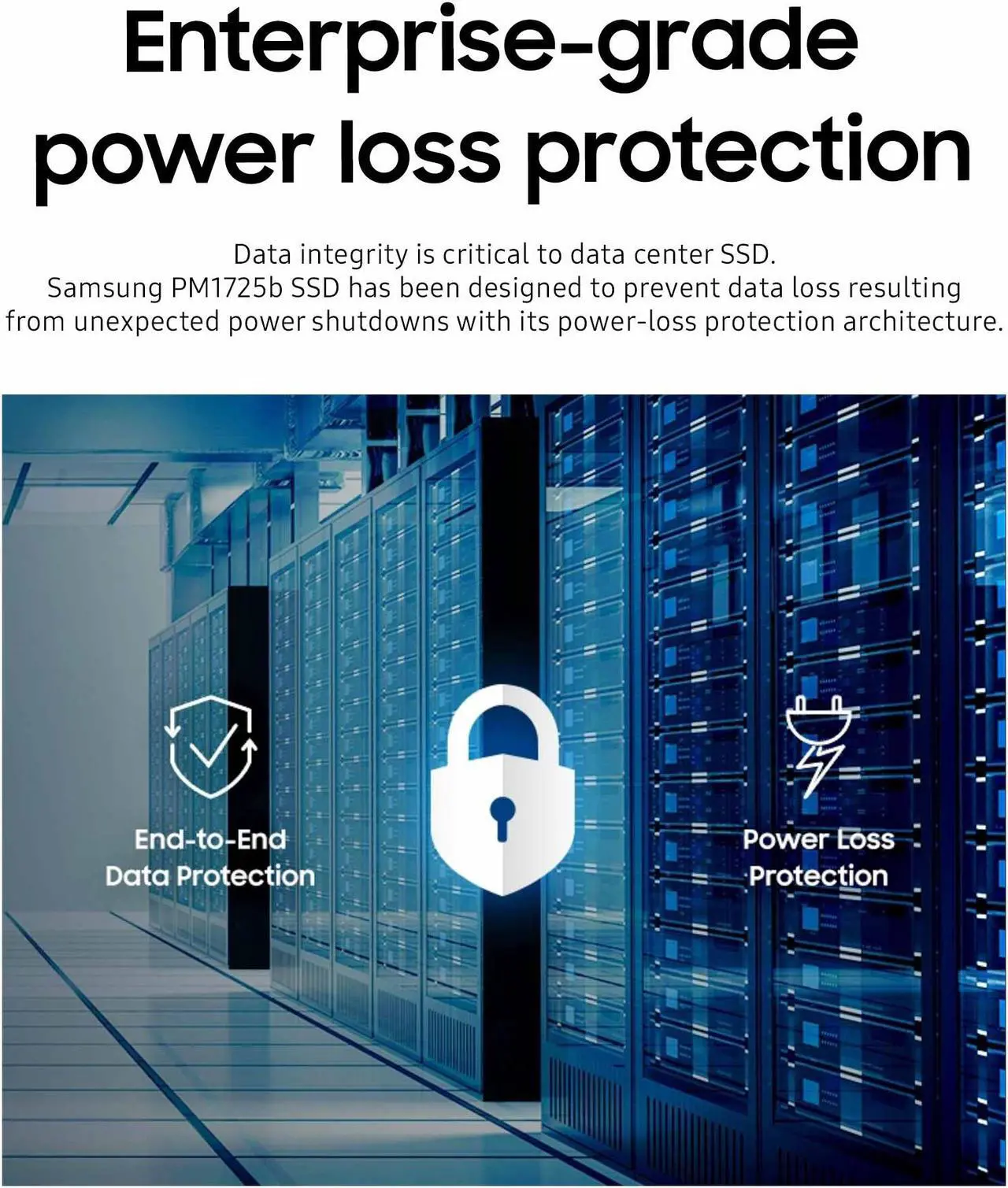 Samsung PM1725b 1.6TB PCIe Gen3 x4 NVMe U.2 2.5" Enterprise SSD ...