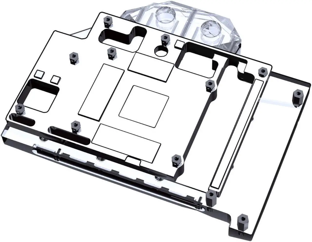 Bykski Full Coverage GPU Water Block and Backplate For MSI GeForce RTX ...