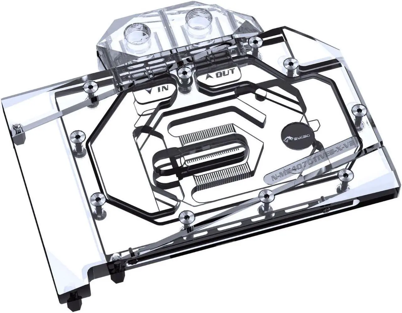 Bykski Full Coverage GPU Water Block and Backplate For MSI GeForce RTX ...