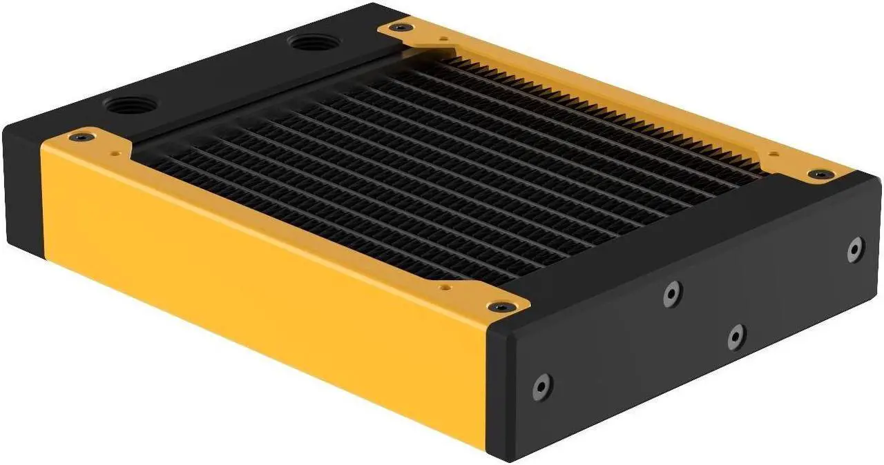 PrimoChill 120SL (30mm) EXIMO Modular Radiator, Black POM, 1x120mm ...