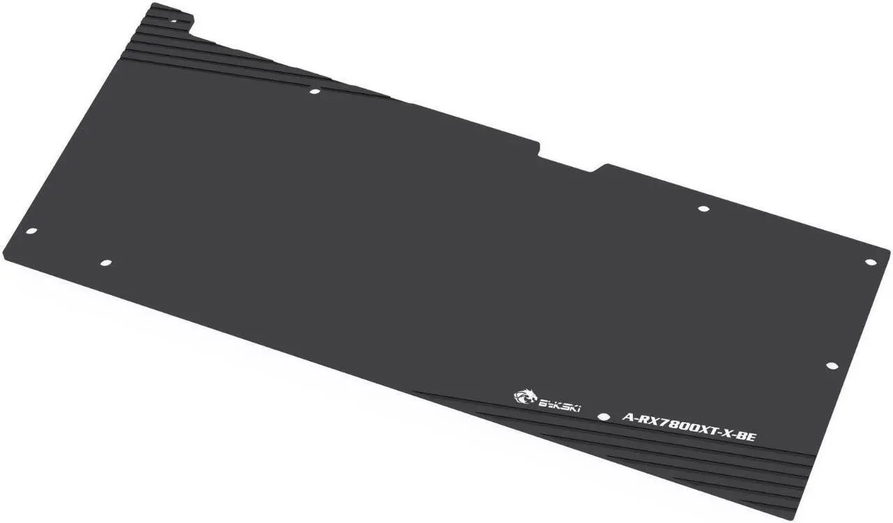 Bykski Full Coverage GPU Water Block and Backplate For AMD Radeon RX ...