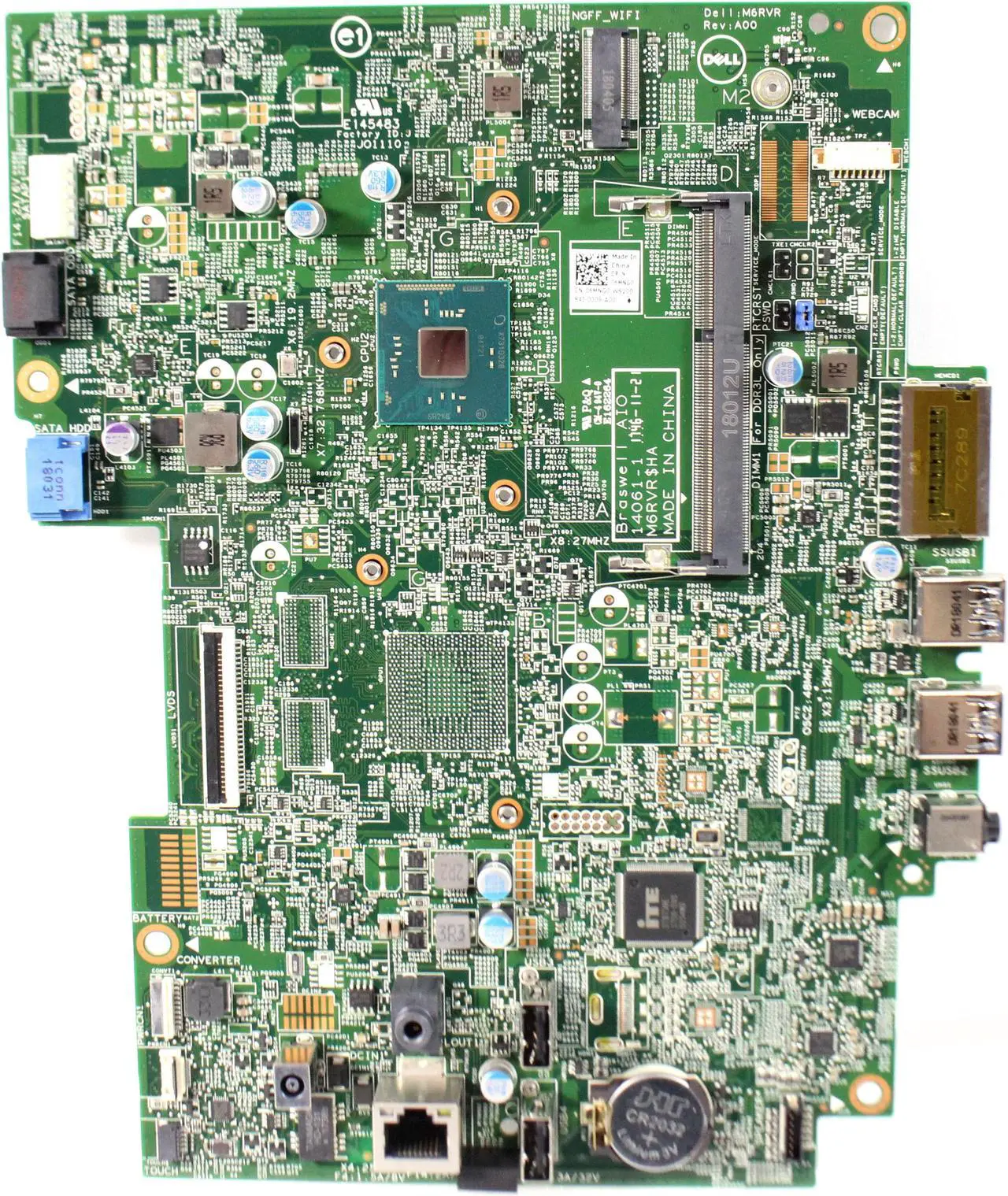 Used - Acceptable: Dell Inspiron 3452 20-3052 All-In-One Motherboard ...