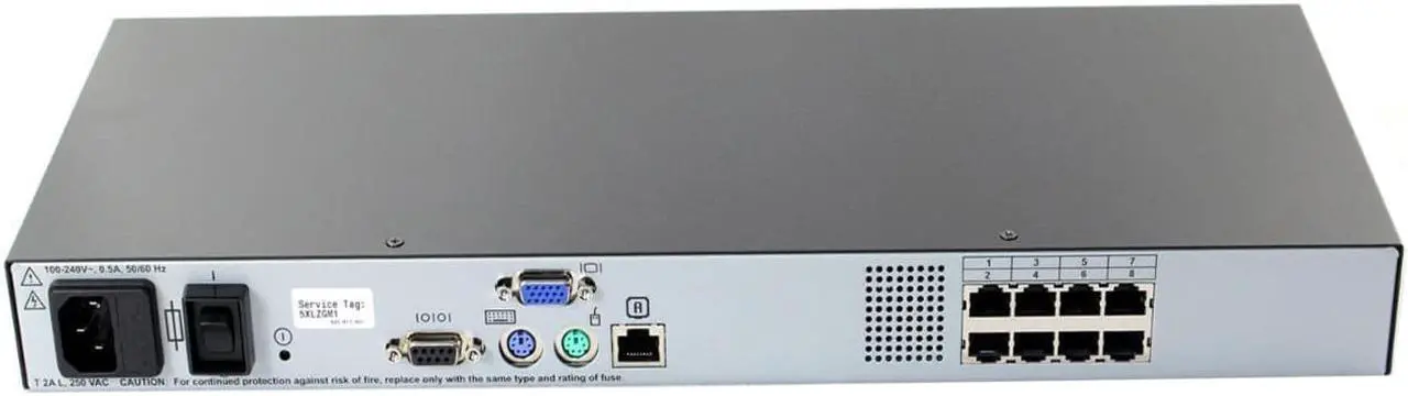 Used - Good: Dell PowerEdge 180AS V3.0 Switch with 8x1000Base-T ...