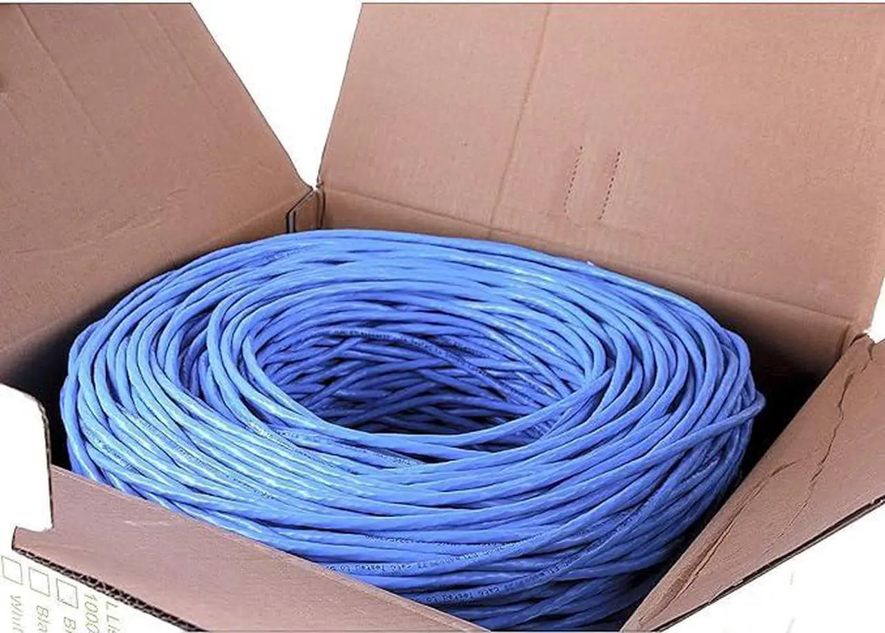 FiveStarCable 1000Ft Bulk Cat6 Network Ethernet Cable, 550Mhz, 23AWG ...