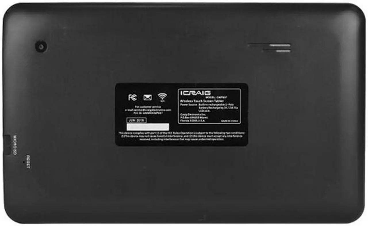 Refurbished: CRAIG Tab CMP837-BUN 10.1" Tablet 16GB WiFi Attribute Not ...