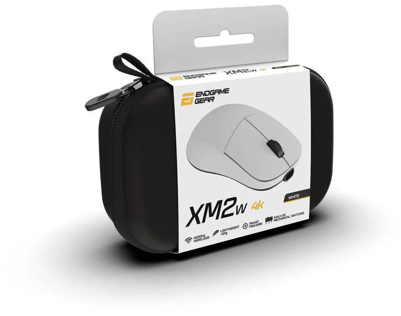 Endgame Gear XM2w EGG-XM2W-4K-WHT White Connection Type USB Type A, 2.4 ...