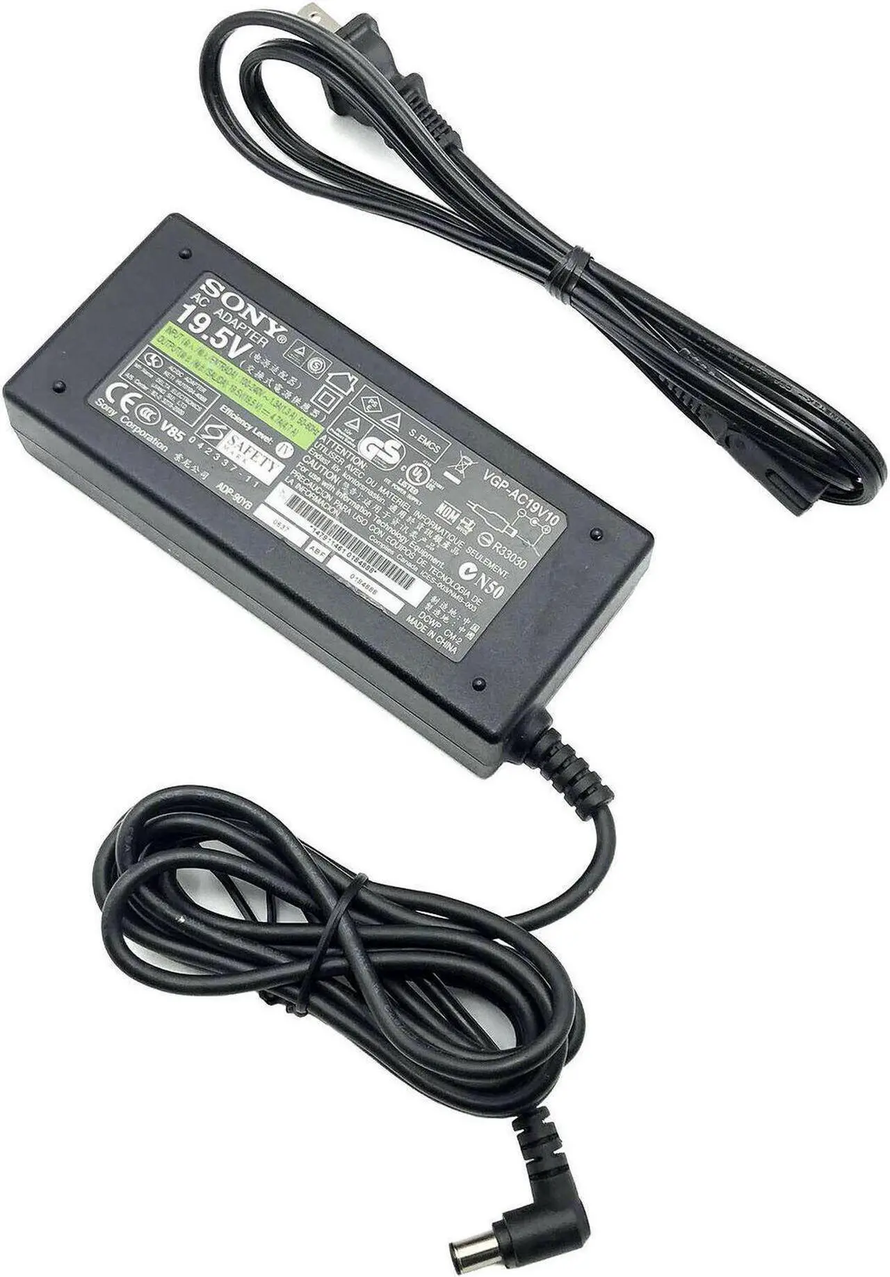 Genuine So-ny AC Adapter for So-ny Vaio VGN-NR VGN-N VGN-S3 Laptop W ...
