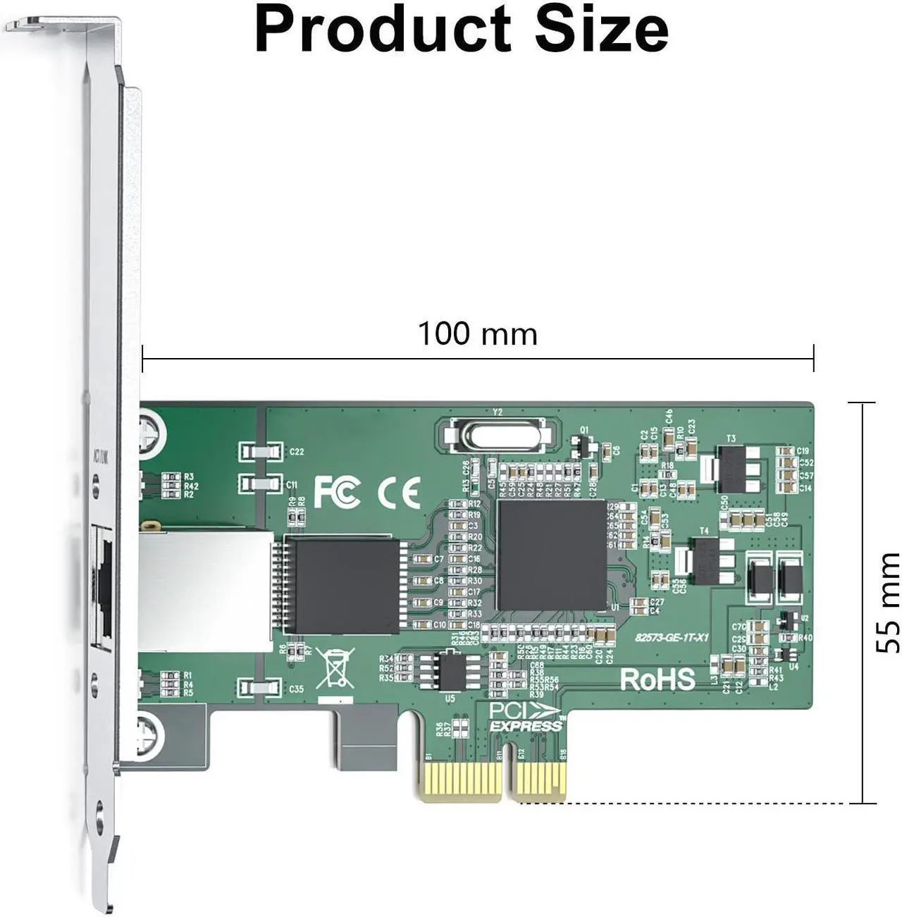 10Gtek 10/100/1000Mbps Network Adapter Card w/ Intel 82573 Gigabit Ethernet Controller - Newegg.com