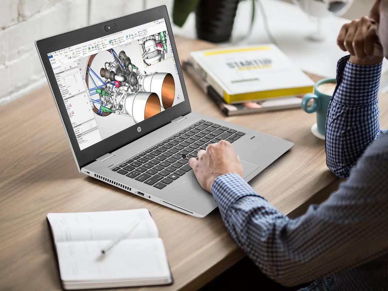 Refurbished: HP ProBook 645 G4 Notebook, 14" FHD Display, AMD Ryzen 7 ...