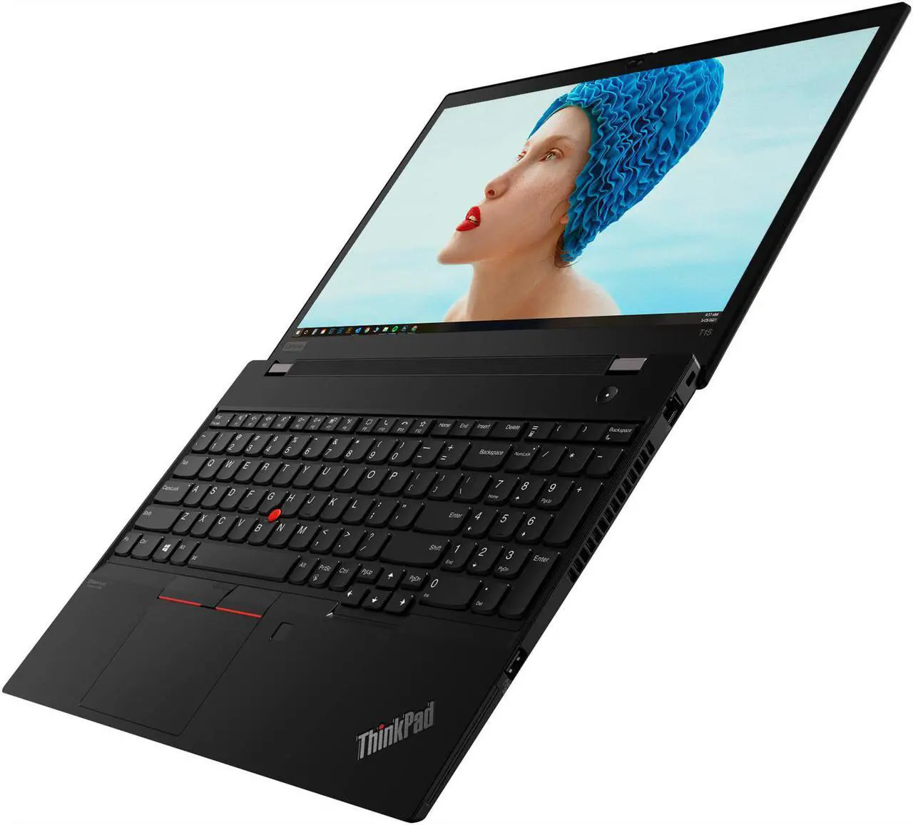 Lenovo ThinkPad T15 Gen 2 Laptop, 15.6" IPS FHD Display, Intel Core i7 ...