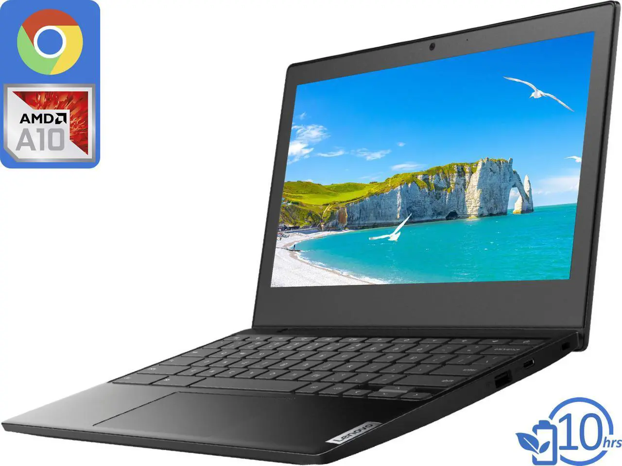 Lenovo 3 Chromebook, 11.6" HD Display, AMD A6-9220C Upto 2.7GHz, 4GB RAM, 32GB eMMC, Card Reader ...