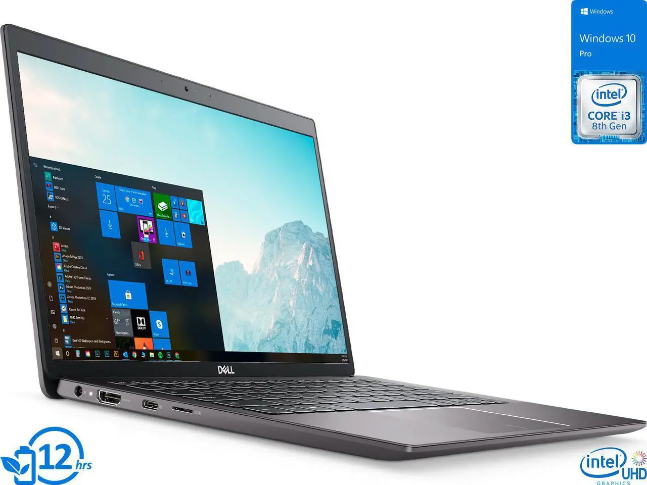 Dell Latitude 3301 Laptop, 13.3" HD Display, Intel Core i3-8145U Upto 3 ...