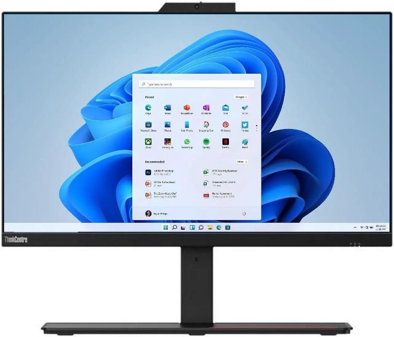 Lenovo ThinkCentre M90a All-in-One Desktop PC, 23.8" FHD Display, Intel ...
