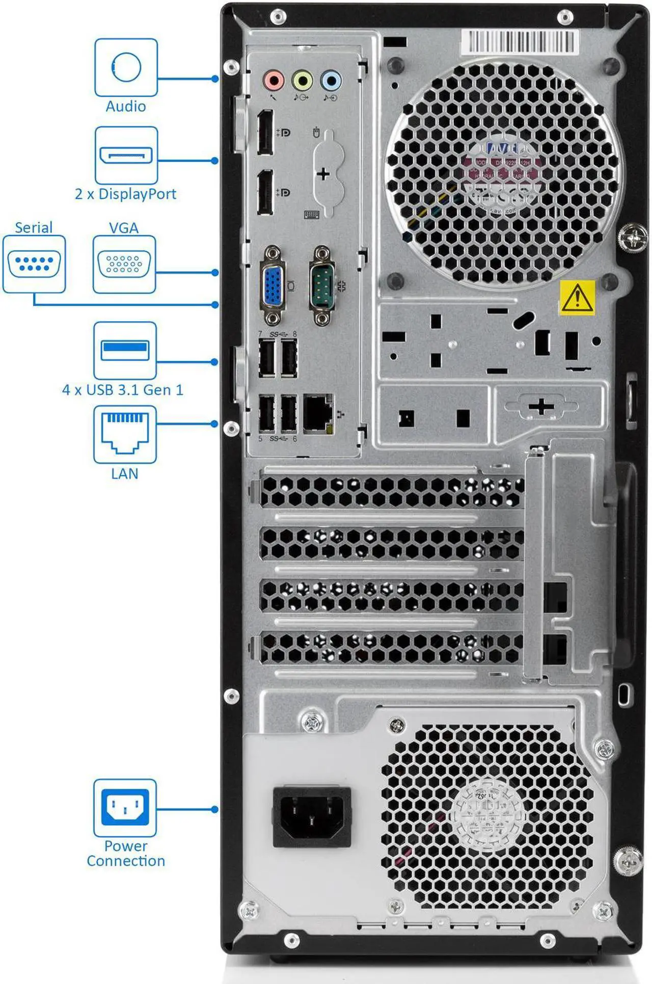 Refurbished: Lenovo ThinkCentre M910t Desktop, Intel Core i5-6500 Upto ...