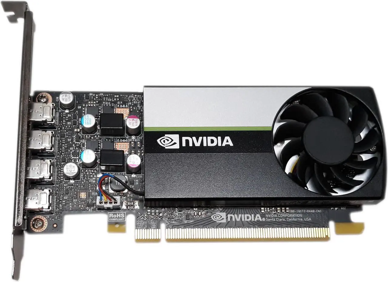 Refurbished: PNY nVidia T600 4GB GDDR6 PCIe x16 4x miniDP RVCNT600ATX ...