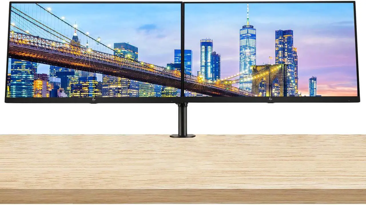 HP V24i G5 24 inch 1920 x 1080 LED Backlit Full HD LCD Monitor, 2-Pack ...