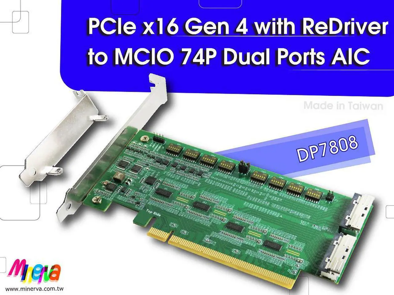 PCIe x16 Gen4 with ReDriver to SFF-TA-1016 74P dual port AIC - Newegg.com