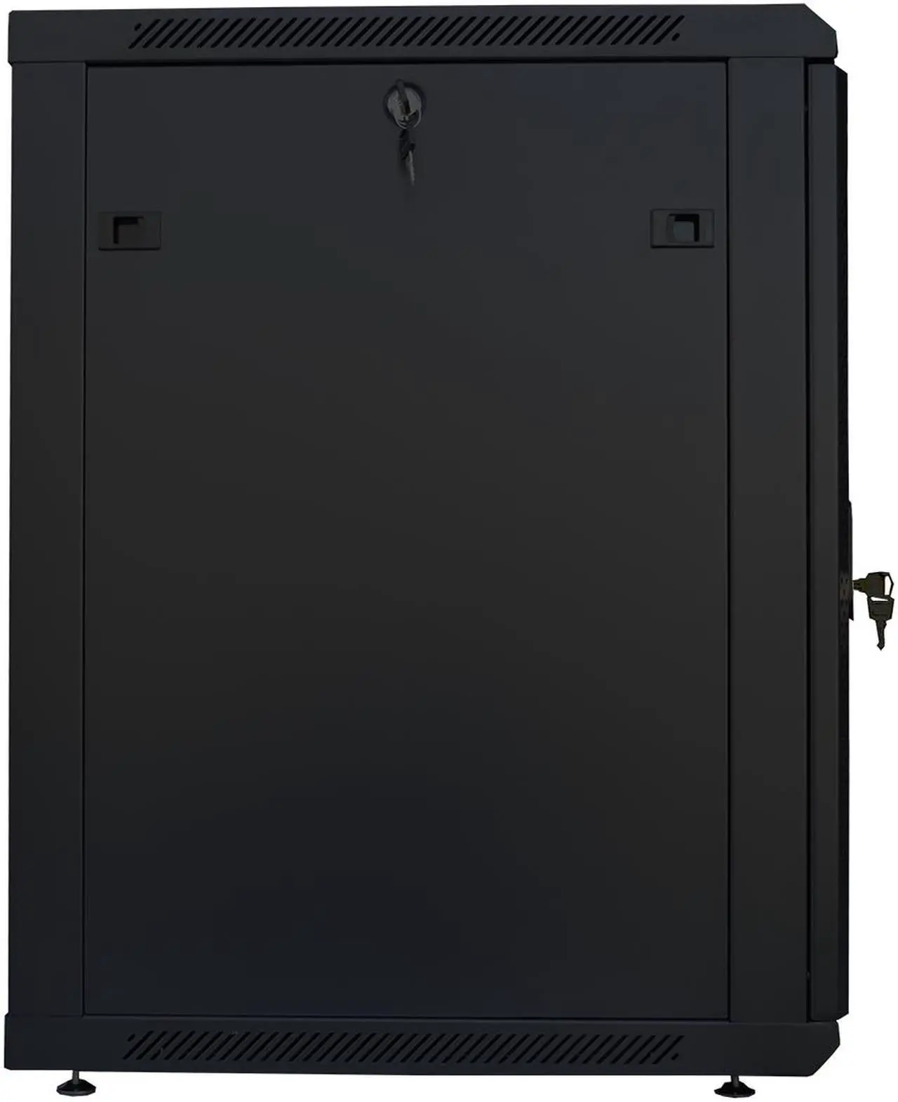Sysracks 15U 24" Deep Wall Mount Server Cabinet Enclosure Rack Glass ...