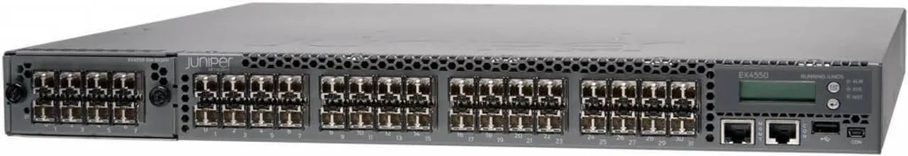 NEW Juniper 32-Port 2GB 10 Gigabit Ethernet Network Switch P/N: EX4550 ...