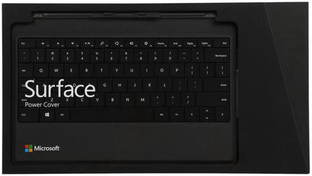 Refurbished: Microsoft Power Cover Grey Surface 2 Model 5VX-00001 "Like ...