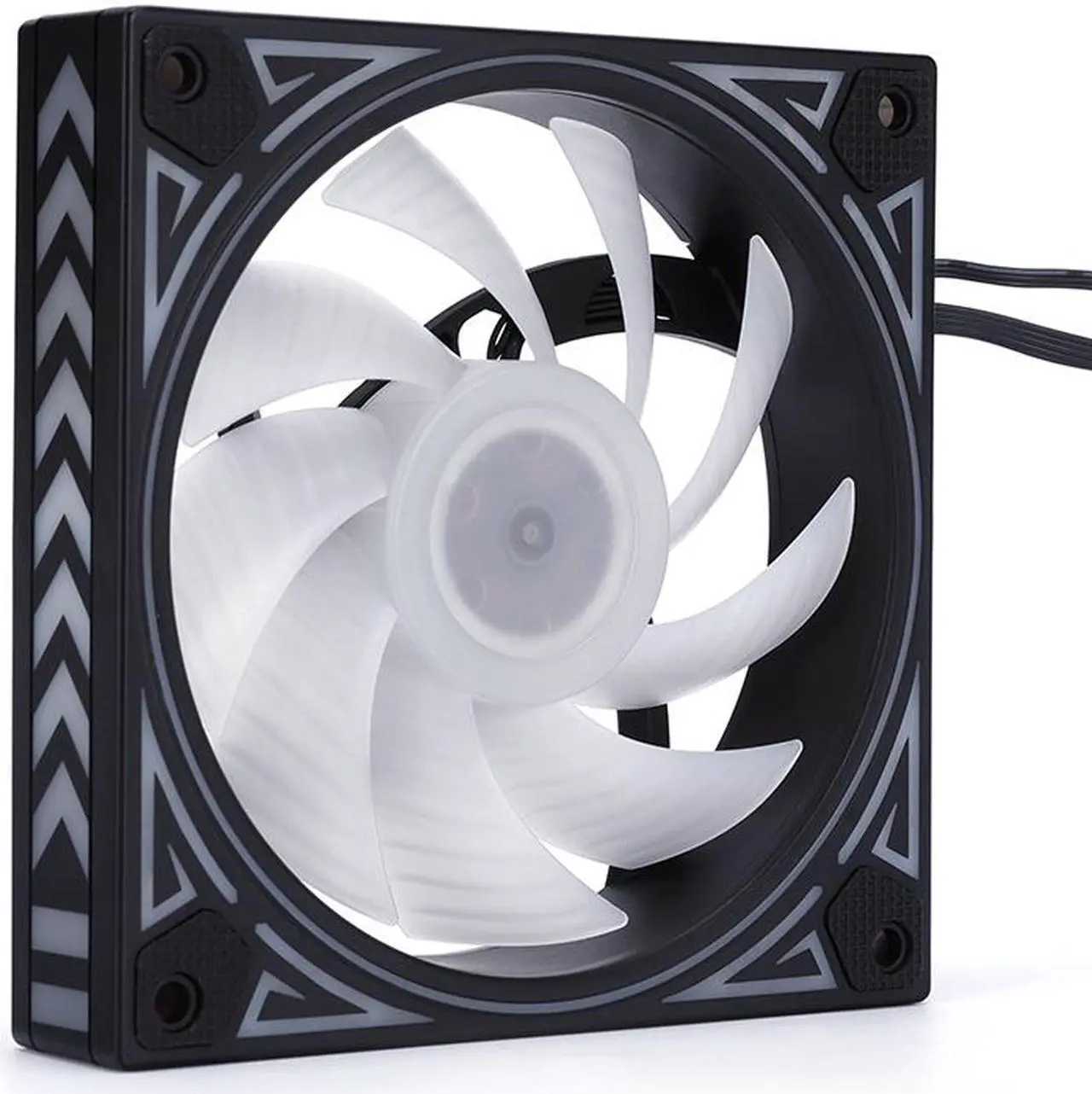 12cm LED fan rainbow iridescence 120mm fan 3pin+molex 4D 12V for pc ...