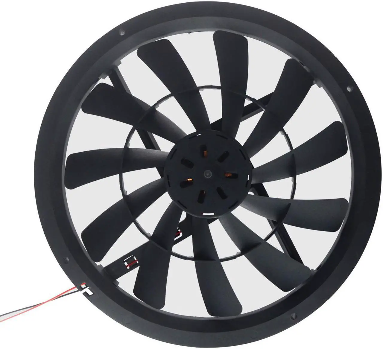 SXDOOL 250mm DC 12V Cooling Fan,1200 RPM 40DBA molex 4D 25X3 cm, for ...