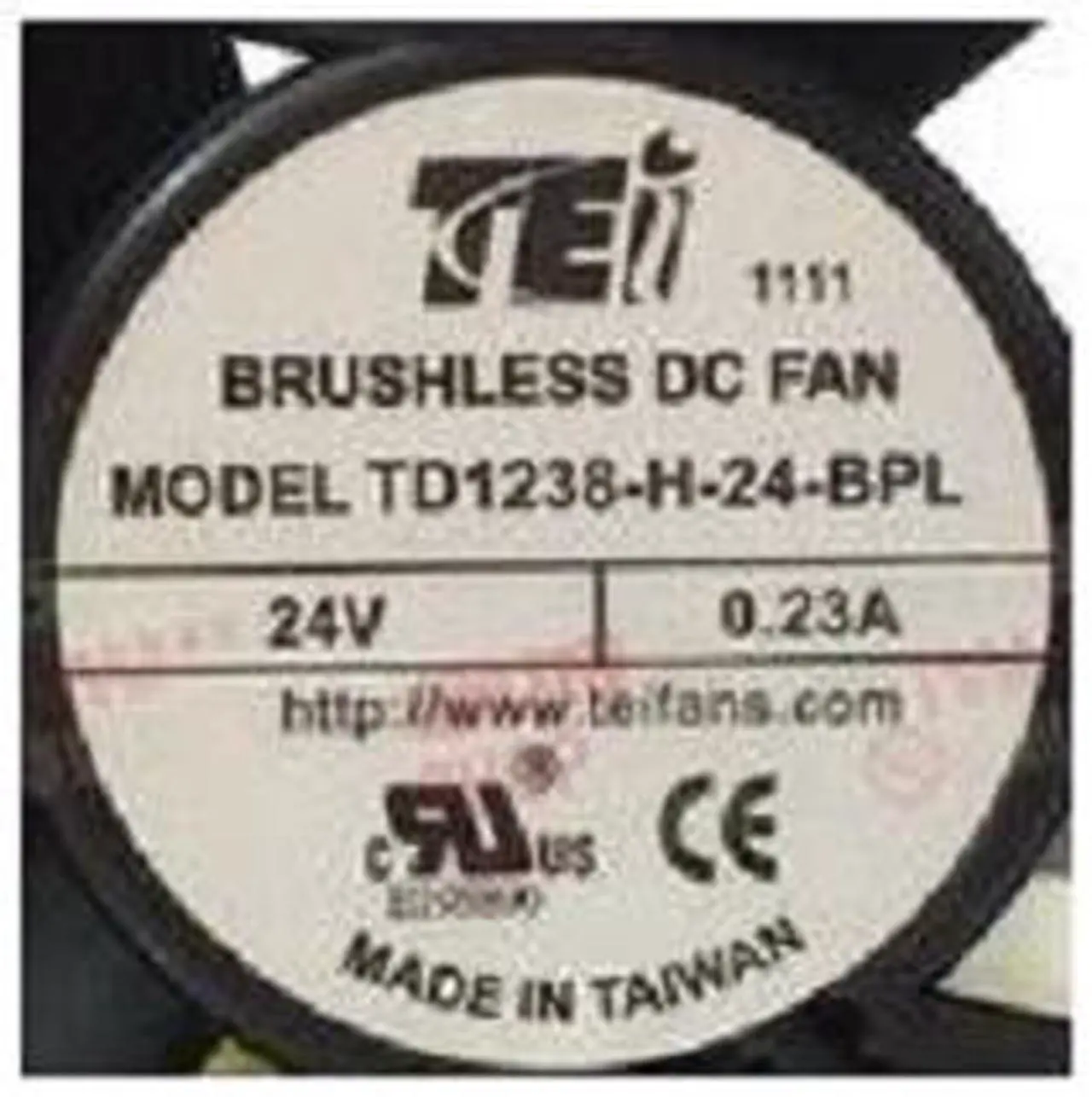 New original TEI TD1238-H-24-BPL 12CM 24V 0.23A cooling fan - Newegg.com